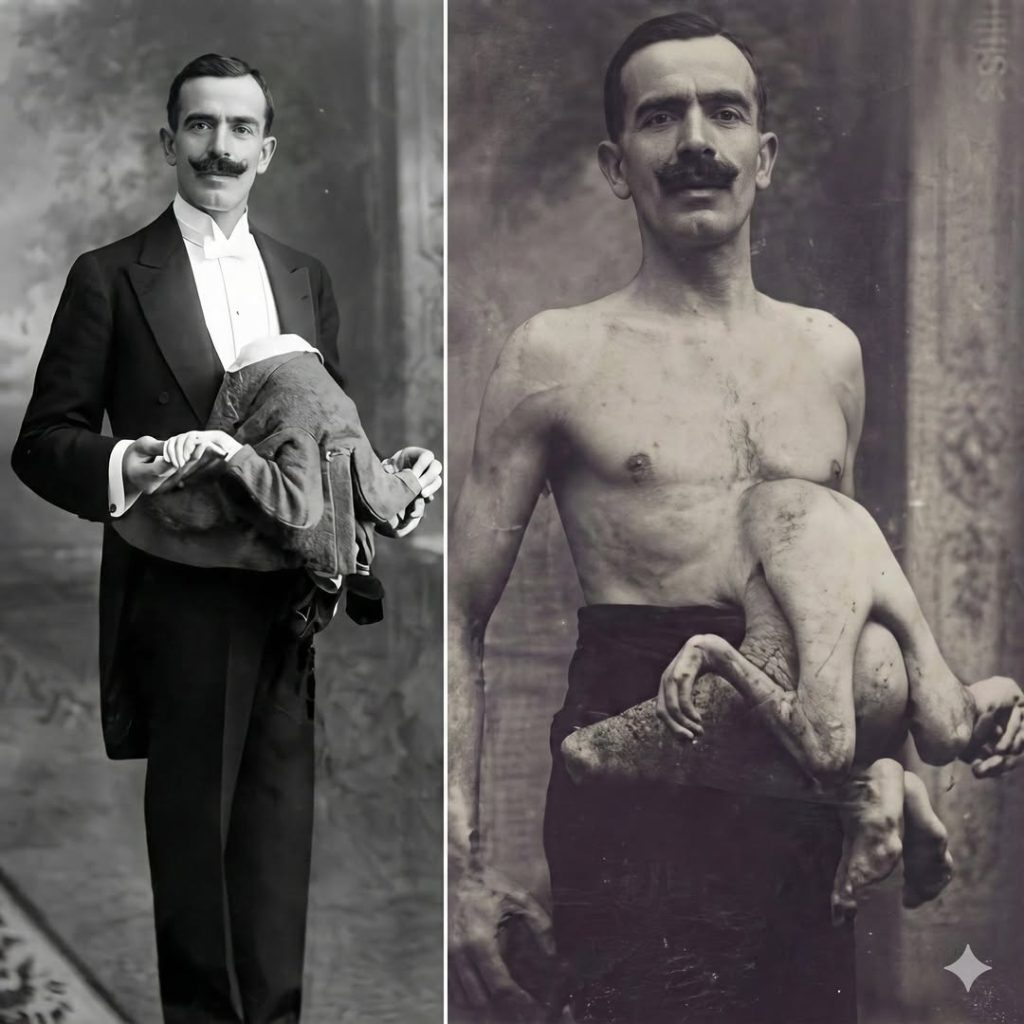 The Man Who Carried His Twin His Entire Life — And Walked With Dignity